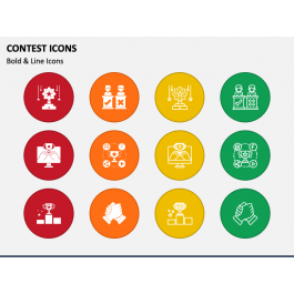 Contest Icons for PowerPoint and Google Slides - PPT Slides