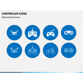 Controller Icons for PowerPoint and Google Slides - PPT Slides
