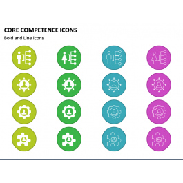 Core Competence Icons for PowerPoint and Google Slides - PPT Slides