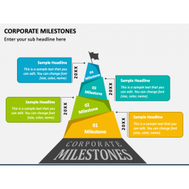Corporate Milestones PowerPoint and Google Slides Template - PPT Slides