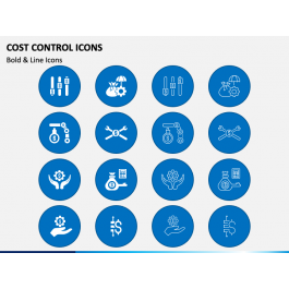 Cost Control Icons for PowerPoint and Google Slides - PPT Slides