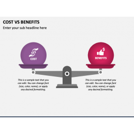 Cost Vs Benefits PowerPoint and Google Slides Template - PPT Slides