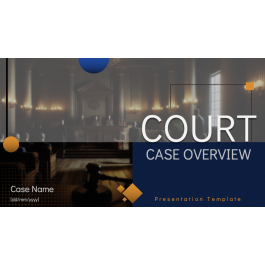 Free - Court Case Overview Presentation for PowerPoint and Google ...