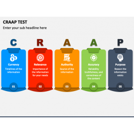 CRAAP Test PowerPoint and Google Slides Template - PPT Slides