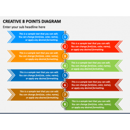 Free Creative 8 Points Diagram for PowerPoint and Google Slides