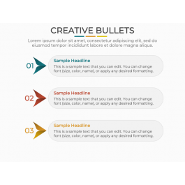 Creative Bullets for PowerPoint and Google Slides - PPT Slides