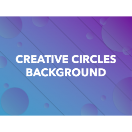 Free - Creative Circles Background for PowerPoint and Google Slides