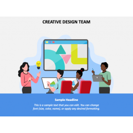 Creative Design Team Illustration for PowerPoint and Google Slides ...