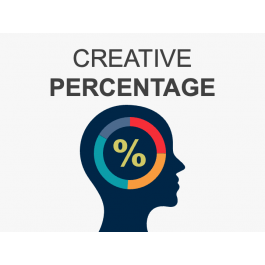 Creative Percentage Infographics for PowerPoint and Google Slides - PPT ...