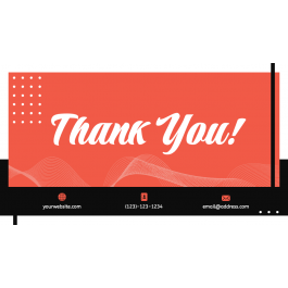 Creative Thank You Slides for PowerPoint and Google Slides