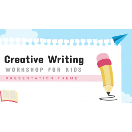 Free - Creative Writing Workshop for Kids PowerPoint and Google Slides ...