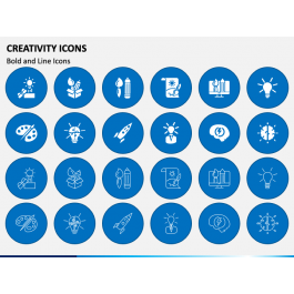 Creativity Icons for PowerPoint and Google Slides - PPT Slides