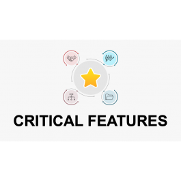 Critical Features PowerPoint and Google Slides Template - PPT Slides
