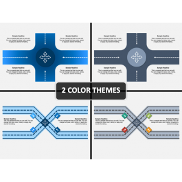 Crossroad PowerPoint and Google Slides Template - PPT Slides