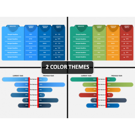 Current Vs Previous PowerPoint and Google Slides Template - PPT Slides
