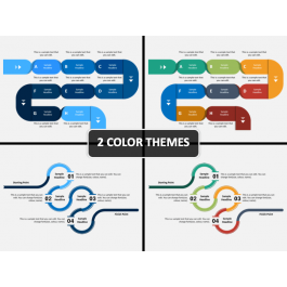 Curved Timeline PowerPoint and Google Slides Template - PPT Slides