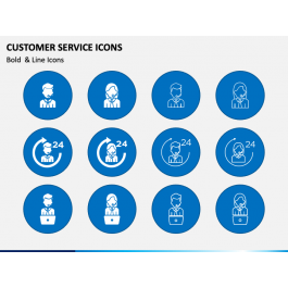 Customer Service Icons for PowerPoint and Google Slides - PPT Slides