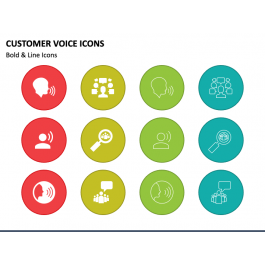Customer Voice Icons for PowerPoint and Google Slides - PPT Slides