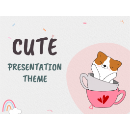 Free - Cute Presentation Theme for PowerPoint and Google Slides