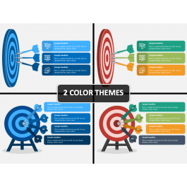 Dartboard PowerPoint and Google Slides Template - PPT Slides