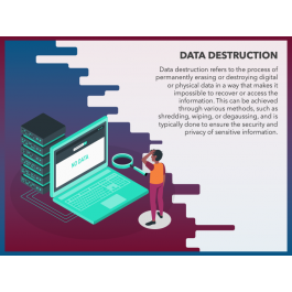 Data Destruction PowerPoint and Google Slides Template - PPT Slides