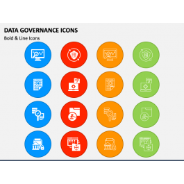 Data Governance Icons for PowerPoint and Google Slides - PPT Slides