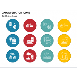 Data Migration Icons for PowerPoint and Google Slides - PPT Slides
