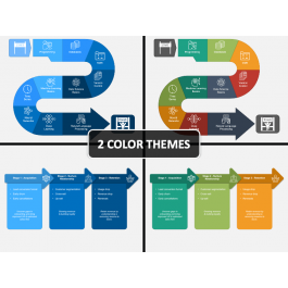 Data Science Roadmap PowerPoint and Google Slides Template - PPT Slides