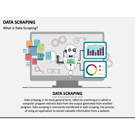 Data Scraping PowerPoint and Google Slides Template - PPT Slides