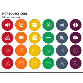 Data Source Icons for PowerPoint and Google Slides - PPT Slides