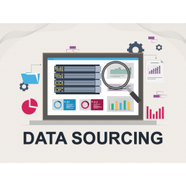 Data Sourcing PowerPoint Template and Google Slides Theme