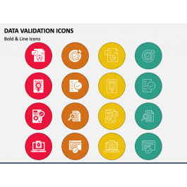 Data Validation Icons for PowerPoint and Google Slides - PPT Slides