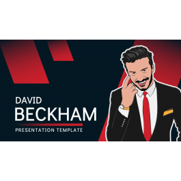 Free - David Beckham PowerPoint and Google Slides Template - PPT Slides