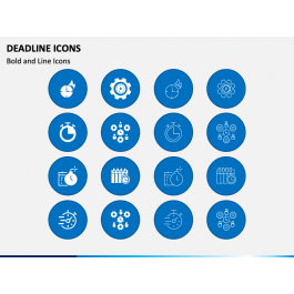 Deadline Icons for PowerPoint and Google Slides - PPT Slides