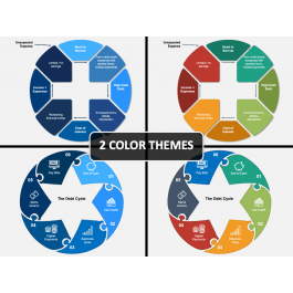 Debt Cycle PowerPoint and Google Slides Template - PPT Slides