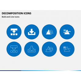 Decomposition Icons for PowerPoint and Google Slides - PPT Slides