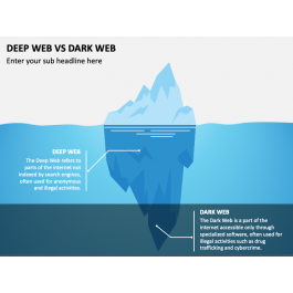 Deep Web Vs Dark Web PowerPoint and Google Slides Template - PPT Slides