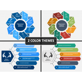 Depression PowerPoint and Google Slides Template - PPT Slides