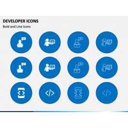 Developer Icons for PowerPoint and Google Slides - PPT Slides