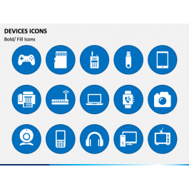 Devices Icons for PowerPoint and Google Slides - PPT Slides