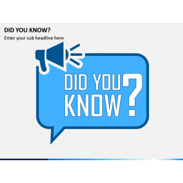 Did You Know PowerPoint and Google Slides Template - PPT Slides