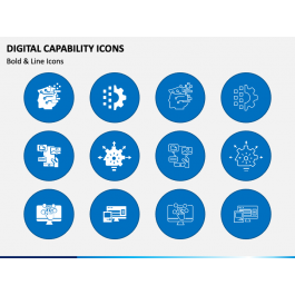 Digital Capability Icons for PowerPoint and Google Slides - PPT Slides
