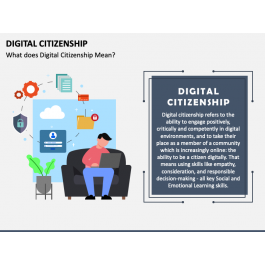 Digital Citizenship PowerPoint and Google Slides Template - PPT Slides