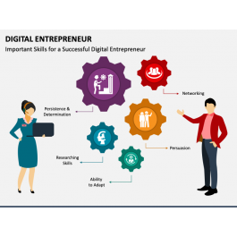 Digital Entrepreneur PowerPoint and Google Slides Template - PPT Slides