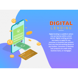 Digital Lending PowerPoint and Google Slides Template - PPT Slides