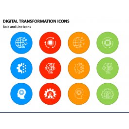 Digital Transformation Icons for PowerPoint and Google Slides - PPT Slides