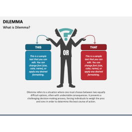 Dilemma PowerPoint and Google Slides Template - PPT Slides