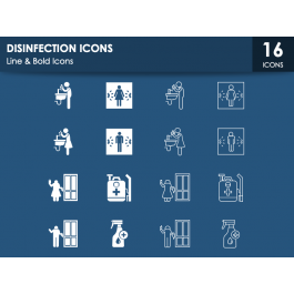 Disinfection Icons for PowerPoint and Google Slides - PPT Slides