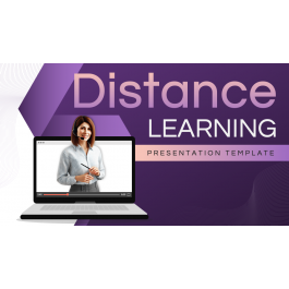 Free - Distance Learning PowerPoint and Google Slides Template - PPT Slides