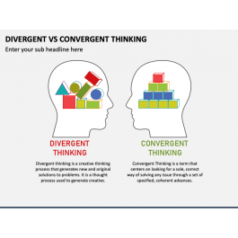 Divergent Vs Convergent Thinking PowerPoint and Google Slides Template ...